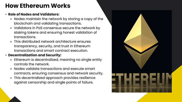 Understanding Ethereum: The Future of Blockchain Technology | PPT