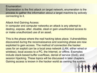 Introduction to ethical hacking | PPT