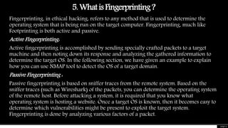 Introduction to ethical hacking | PPTX