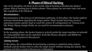 Introduction to ethical hacking | PPTX
