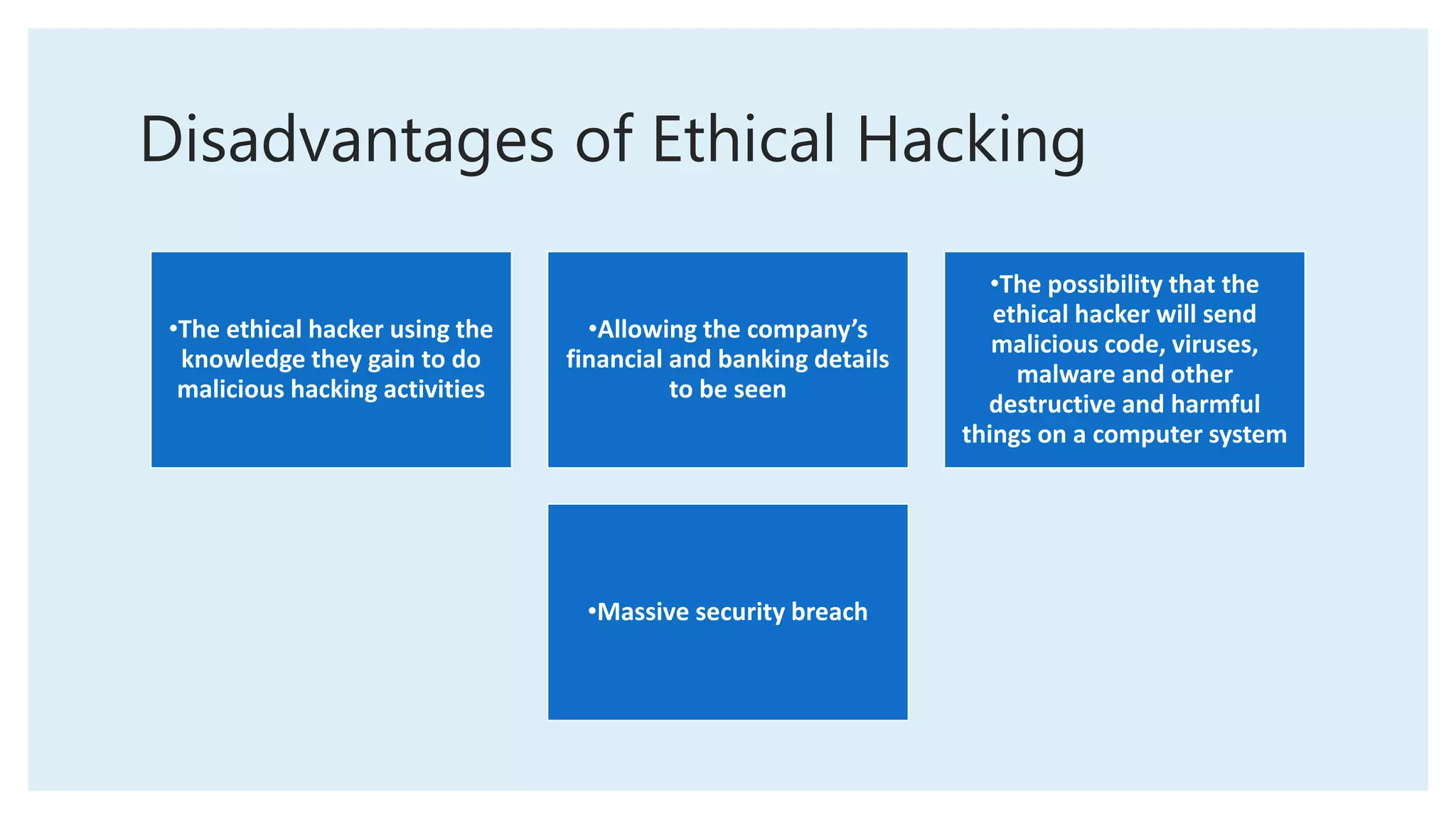Introduction to ethical hacking | PPTX