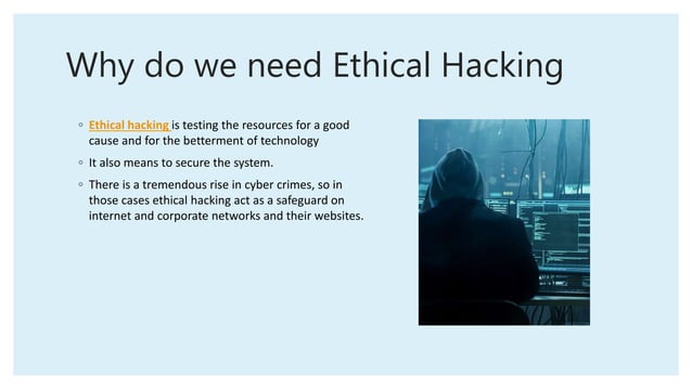 Introduction to ethical hacking | PPTX