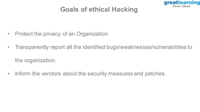 Introduction to Ethical Hacking pdf file | PPT