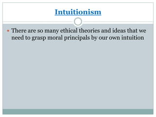 Introduction to ethics | PPTX