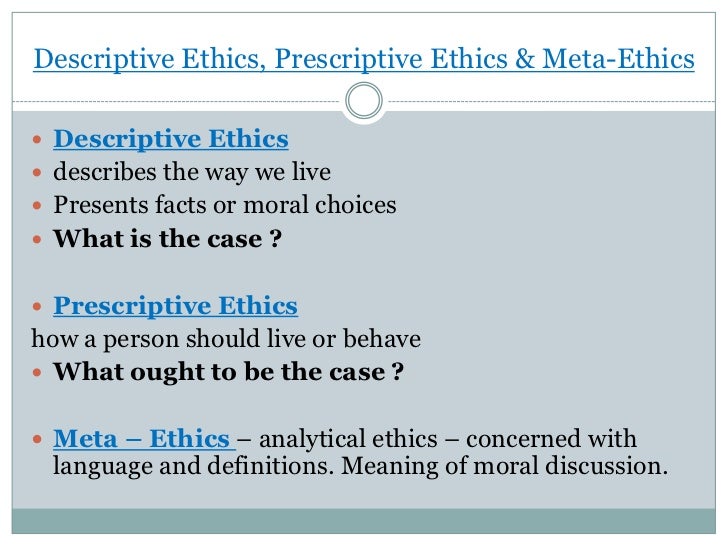 Introduction to ethics