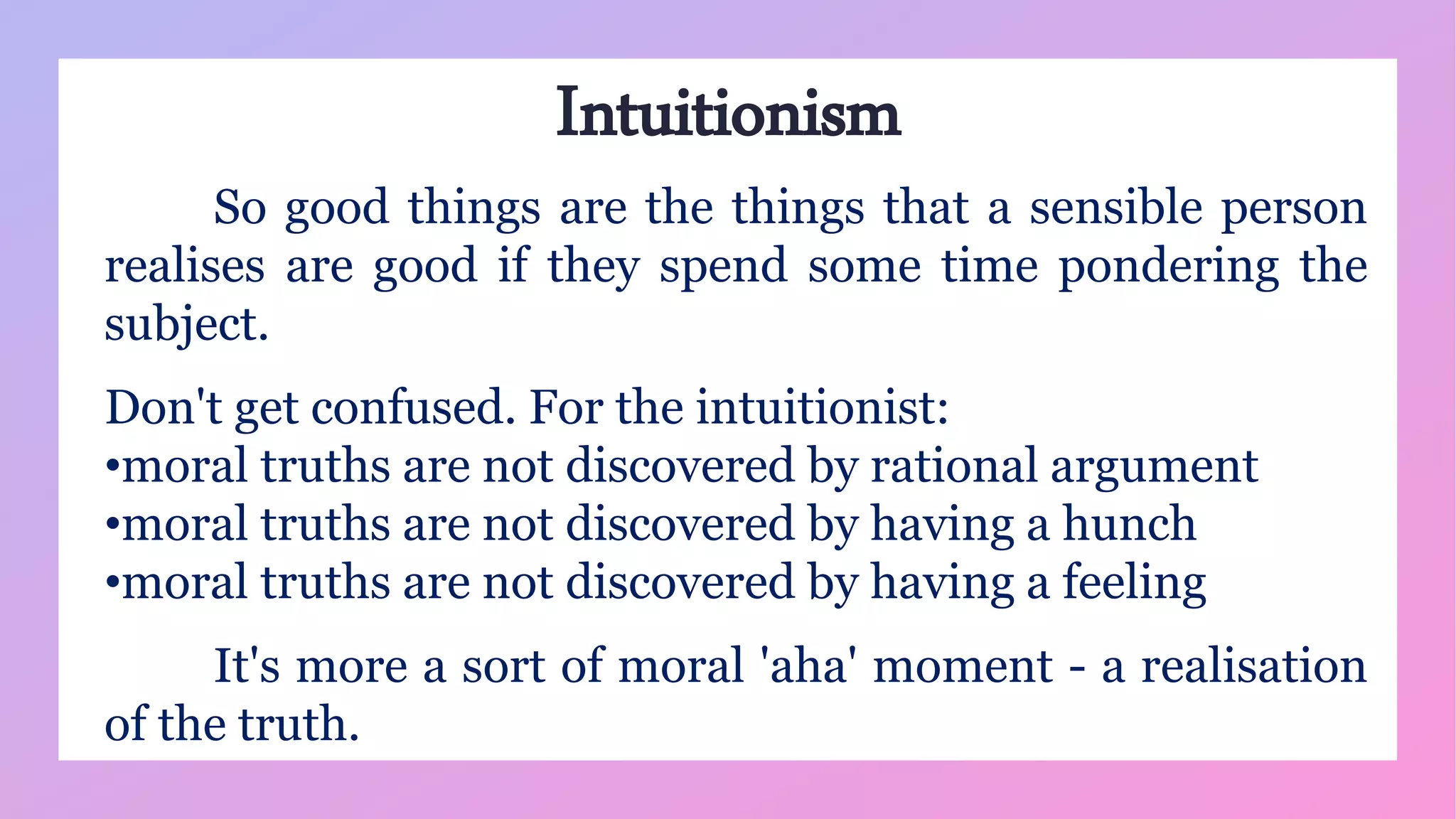 Introduction to ethics | PPTX