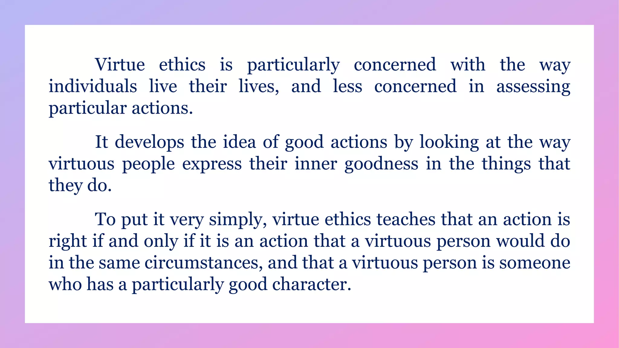Introduction to ethics | PPTX