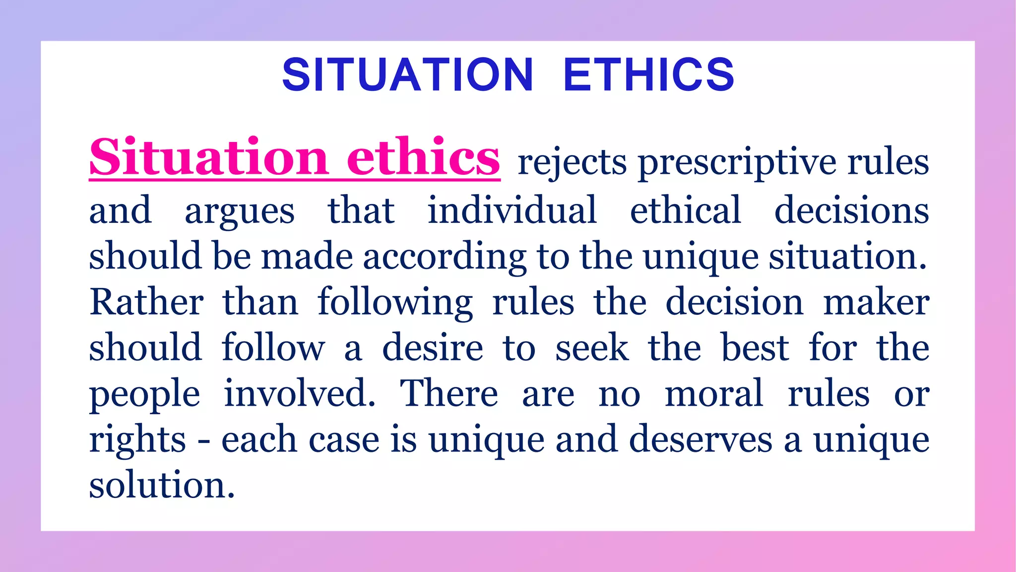 Introduction to ethics | PPTX