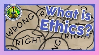 Introduction to ethics | PPTX