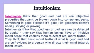 Introduction to ethics | PPTX