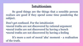 Introduction to ethics | PPTX