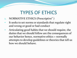 INTRODUCTION TO ETHICS - SY 2022-2023.pptx | Free Download