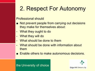 Introduction To Ethics & Ethical Principles | PPTX