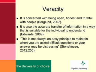 Introduction To Ethics & Ethical Principles | PPTX