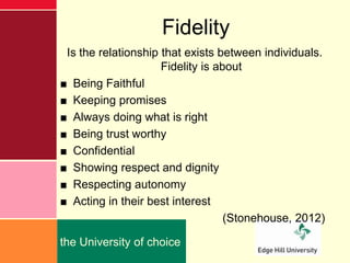 Introduction To Ethics & Ethical Principles | PPTX