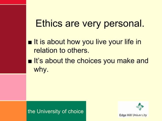 Introduction To Ethics & Ethical Principles | PPTX | Law