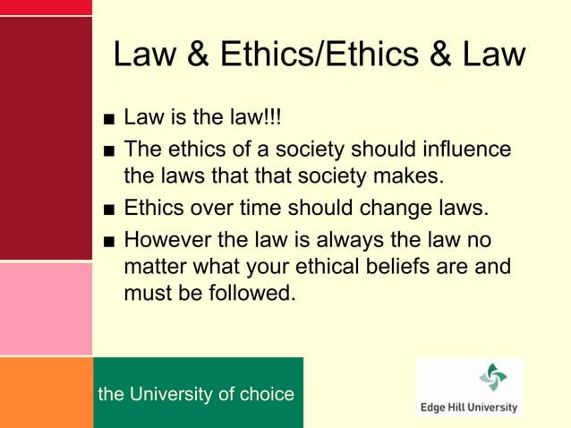 Introduction To Ethics & Ethical Principles | PPTX | Law