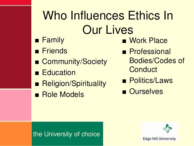 Introduction To Ethics Ethical Principles