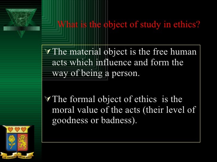 Introduction to ethics first class ppt