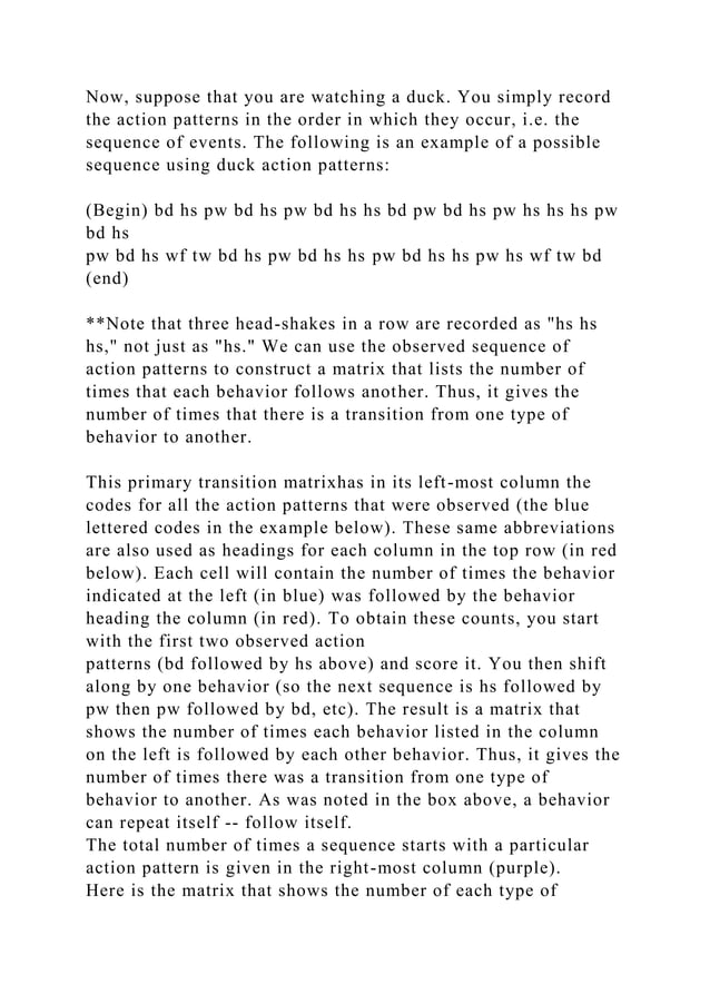 Introduction to Ethology Part 2 Quantifying BehaviorBio 112 Lab.docx