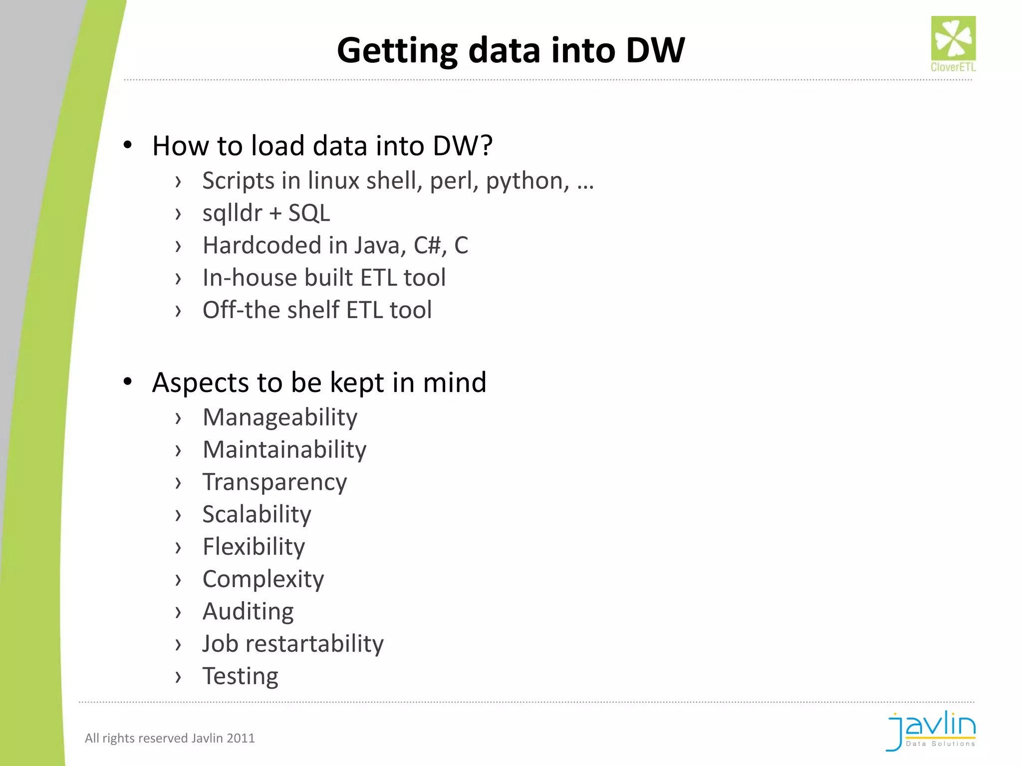 Introduction to ETL and Data Integration | PPT Introduction to ETL and Data Integration | PPT