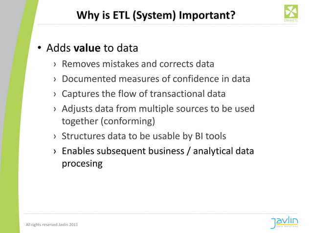 Introduction to ETL and Data Integration | PDF | Databases | Computer Software and Applications