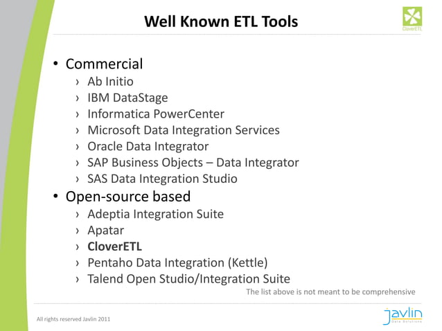Introduction to ETL and Data Integration | PDF | Databases | Computer Software and Applications