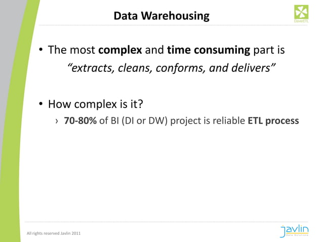 Introduction to ETL and Data Integration | PDF | Databases | Computer Software and Applications