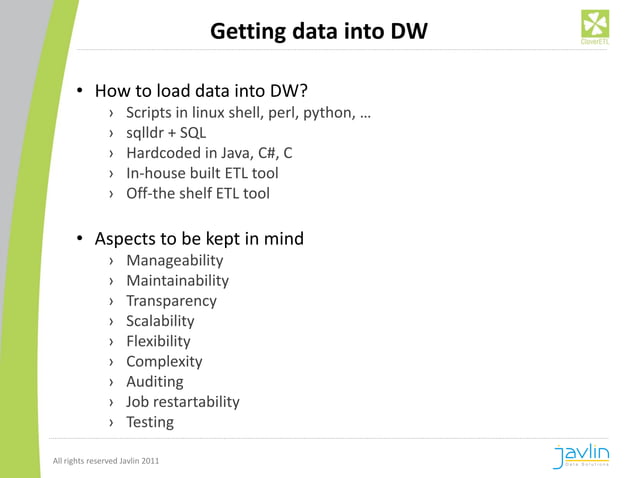Introduction to ETL and Data Integration | PPT Introduction to ETL and Data Integration | PPT