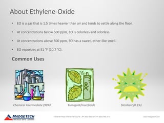 Introduction to EtO Sterilization | PDF