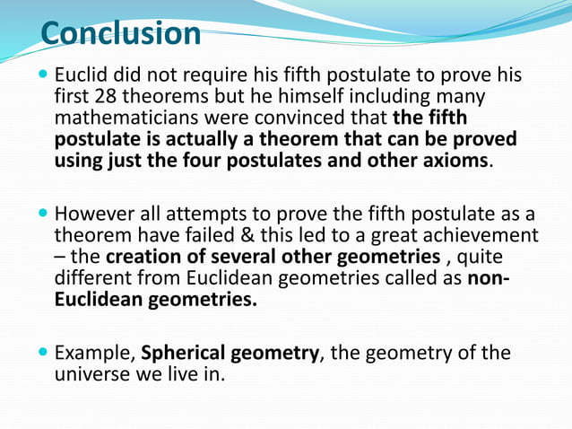 Introduction to euclid’s geometry | PPTX