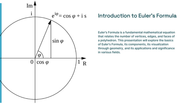 Introduction to Euler's Formula - Slideshow | PPTX