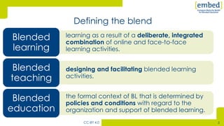 Introduction to European Maturity Model for Blended Education | PDF