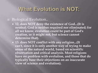 Introduction to evolution | PPTX