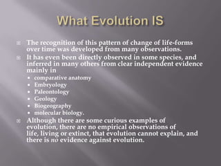 Introduction to evolution | PPTX