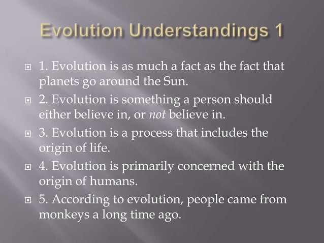 Introduction to evolution | PPTX