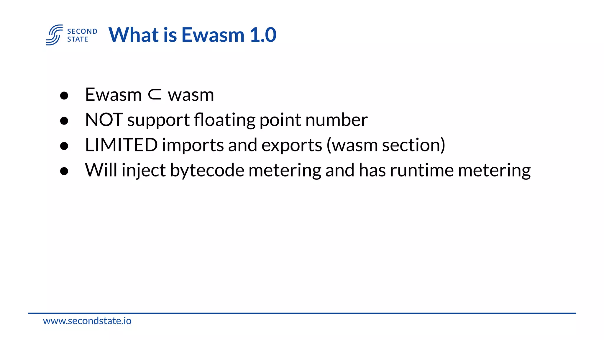 Introduction to Ewasm - crosslink taipei 2019 | PPT