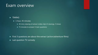 Introduction to exam | PPT