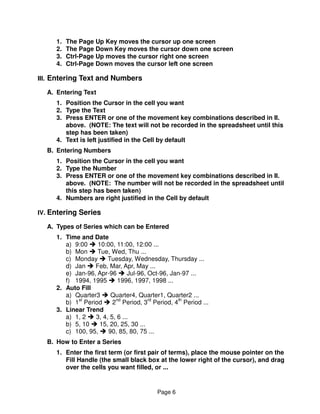 Introduction to Excel | PDF