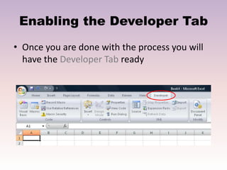 Introduction To Excel 2007 Macros | PPT