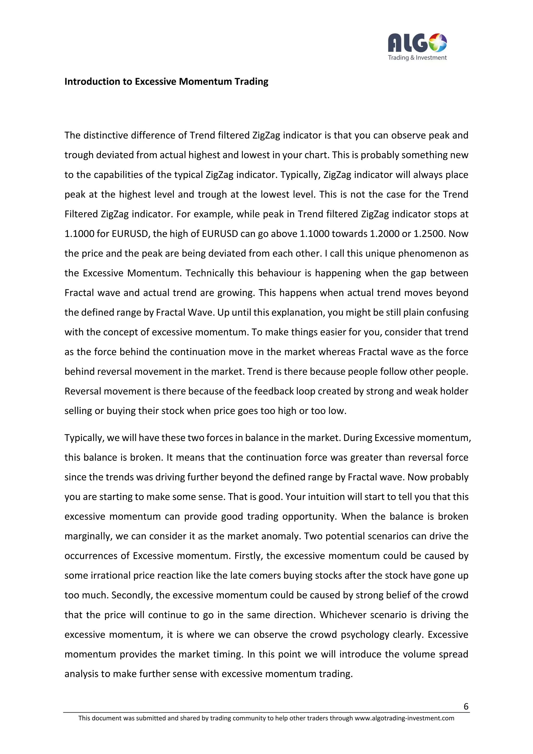 Introduction to excessive momentum trading | PDF