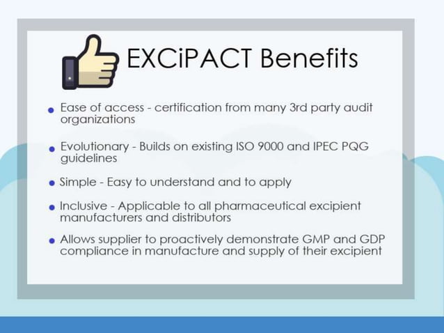 Introduction to EXCiPACT 2012 | PPT