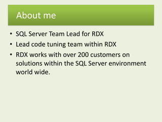 Introduction to execution plan analysis | PPTX