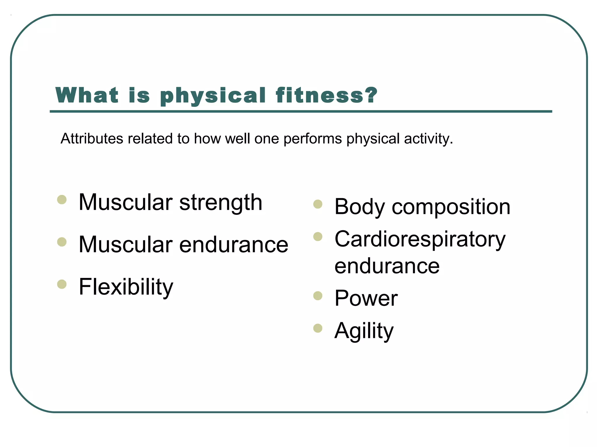 Introduction to exercise physiology | PPT