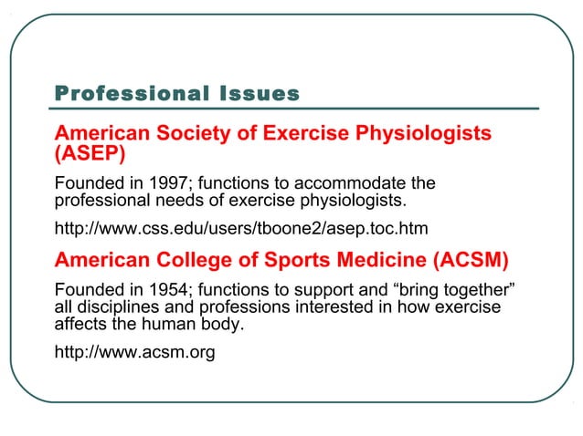 Introduction to exercise physiology | PPT | Endocrine and Metabolic Diseases | Diseases and ...