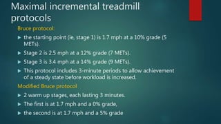 Introduction to exercise testing | PPTX
