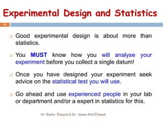 Introduction to experimental design | PDF