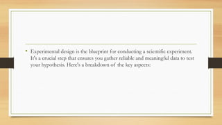Introduction to Experimental Design.pptx