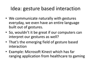 Introduction to exploring hci | PPT