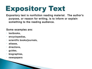 Introduction to Expository - Part I | PPT